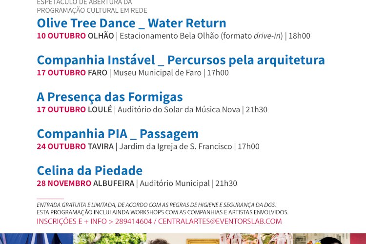 Olive Tree Dance apresentam espetáculo drive-in em Olhão - Descla